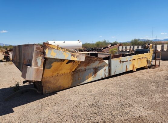 Sand Screw - EAGLE Iron Works 36” diameter x 25’ long Single Spiral ...