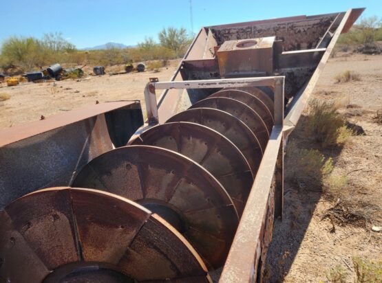 Sand Screw - McLanahan 44” diameter x 33’ long Single Spiral Fine ...