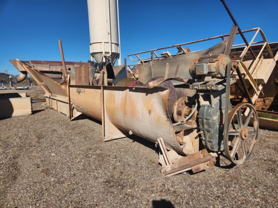 Sand Screw - McLanahan 54” diameter x 35’ long Single Spiral Sand Screw ...