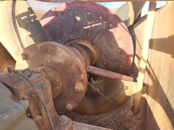 Sand Screw - McLanahan 54” diameter x 35’ long Single Spiral Sand Screw ...